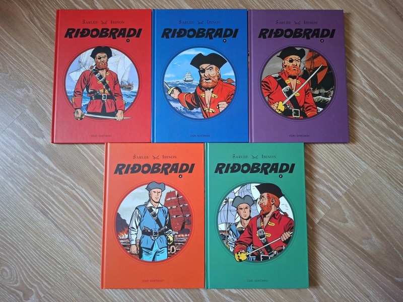 Ridjobradi 1-5 (Carobna knjiga) - NOVO!