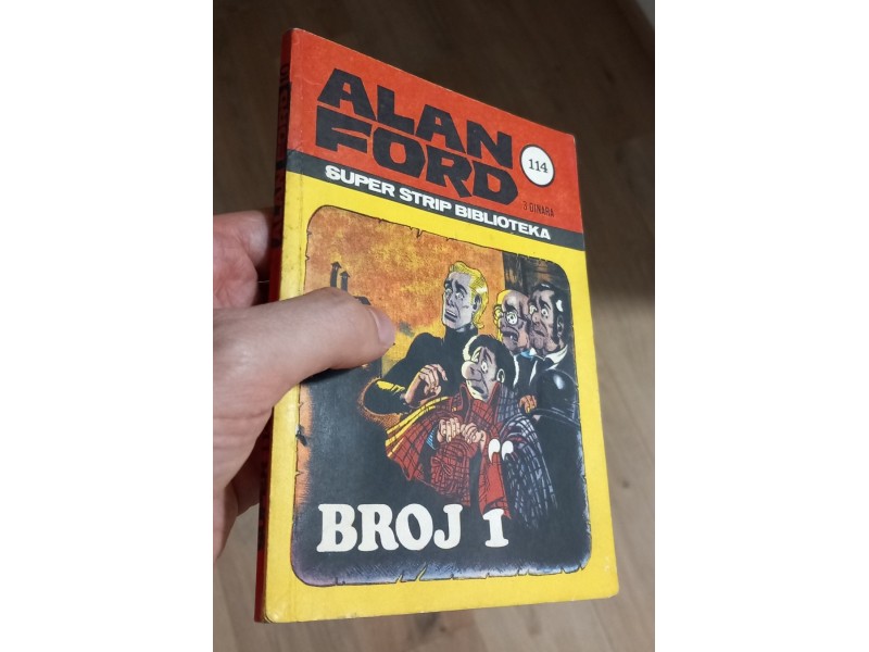 alan ford broj 10 vjesnik kartonac ---5ica---