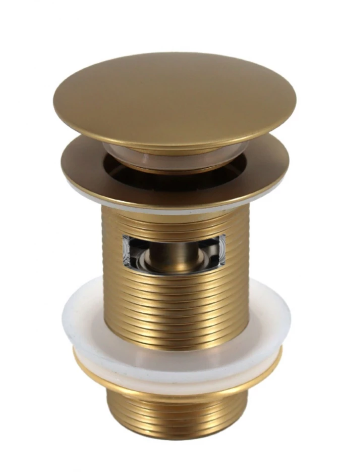 Podsklop sifona COPEN 5/4 sa prelivom brushed gold