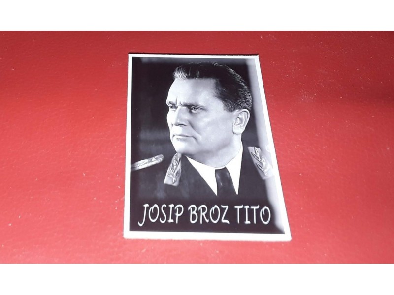 Magnet za frižider – motiv Josipa Broza Tita oko 7 x 5