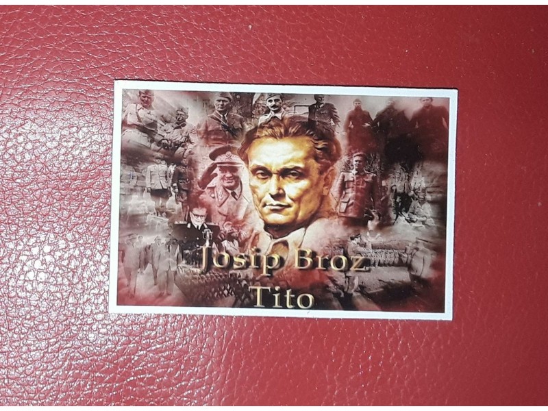 Magnet za frižider – motiv Josipa Broza Tita oko 7 x 5