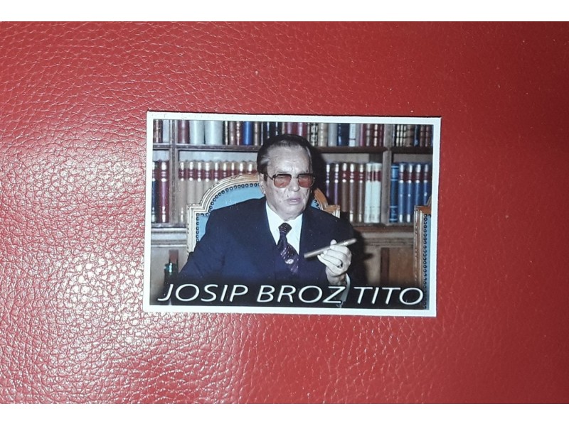 Magnet za frižider – motiv Josipa Broza Tita oko 7 x 5