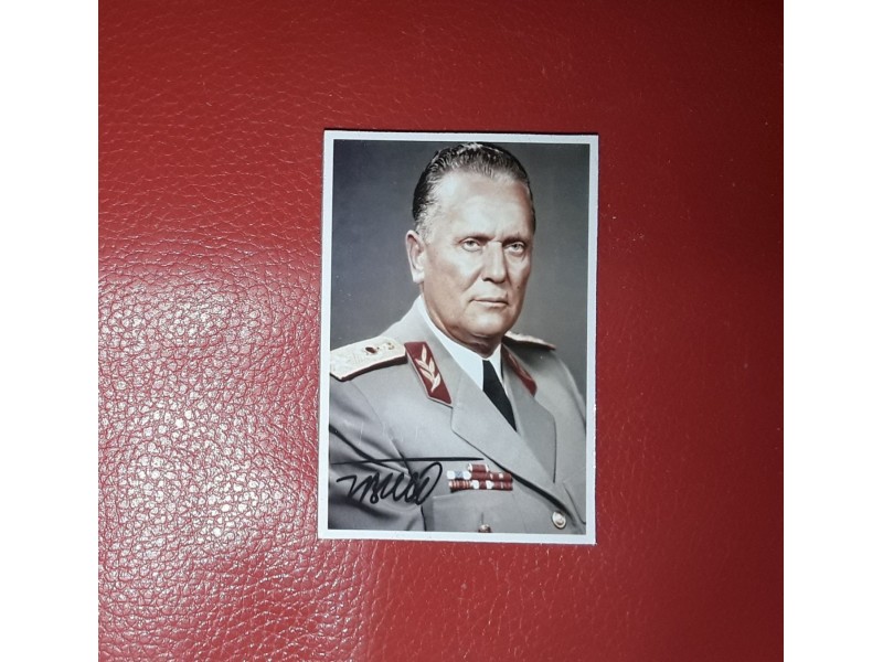 Magnet za frižider – motiv Josipa Broza Tita oko 7 x 5