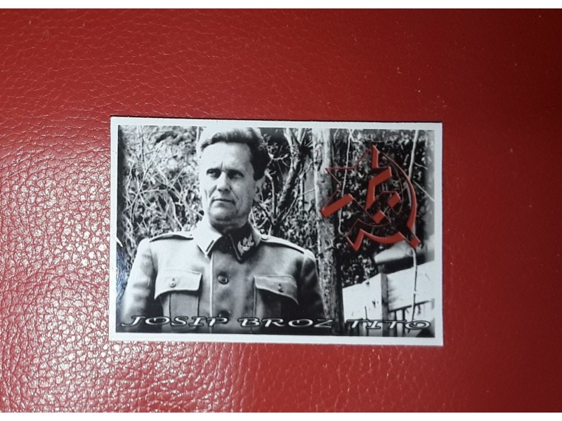 Magnet za frižider – motiv Josipa Broza Tita oko 7 x 5