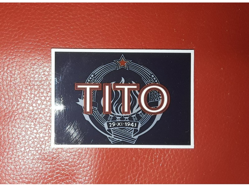 Magnet za frižider – motiv Josipa Broza Tita oko 7 x 5