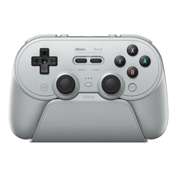Bežični gamepad 8BitDo Pro 3 BT/2.4Ghz/Multi platform/Gray edition + Dock