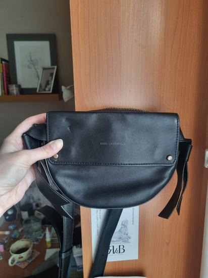 % DO 4.6. Original KARL LAGERFELD torbica, koža