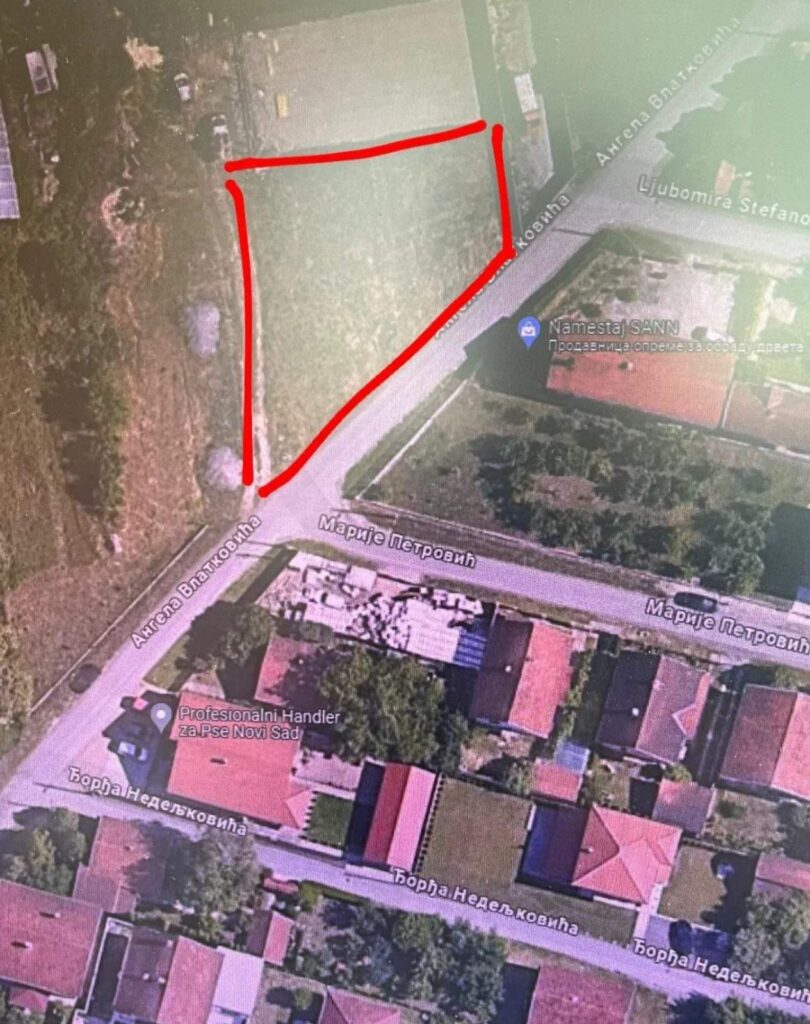 Prodajem plac 600m2 na Klisi u Novom Sadu