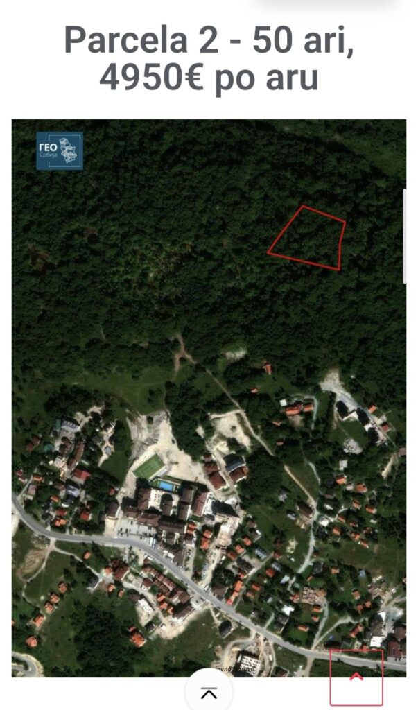 Prodajem plac na Kopaoniku