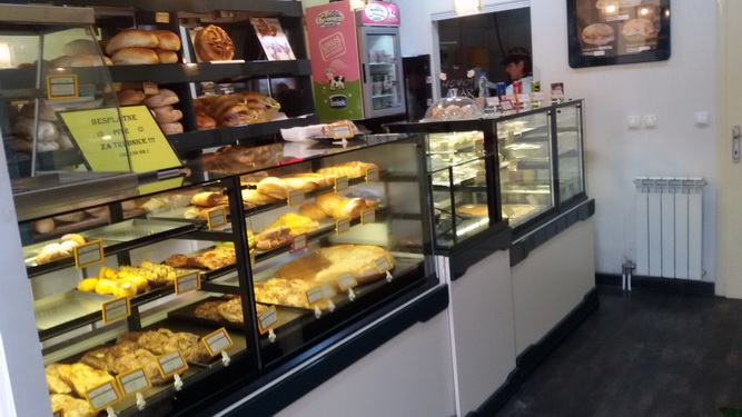 Izdajem opremljen lokal, pekara, proizvodnja kolača, kuhinja