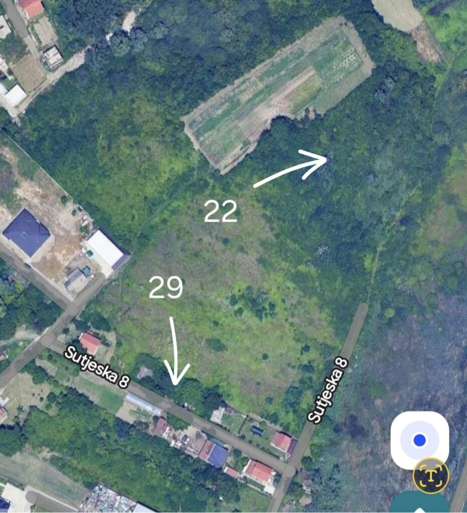 Prodaje se udeo u vlasništvu zemljišta, K.O. Krnjača