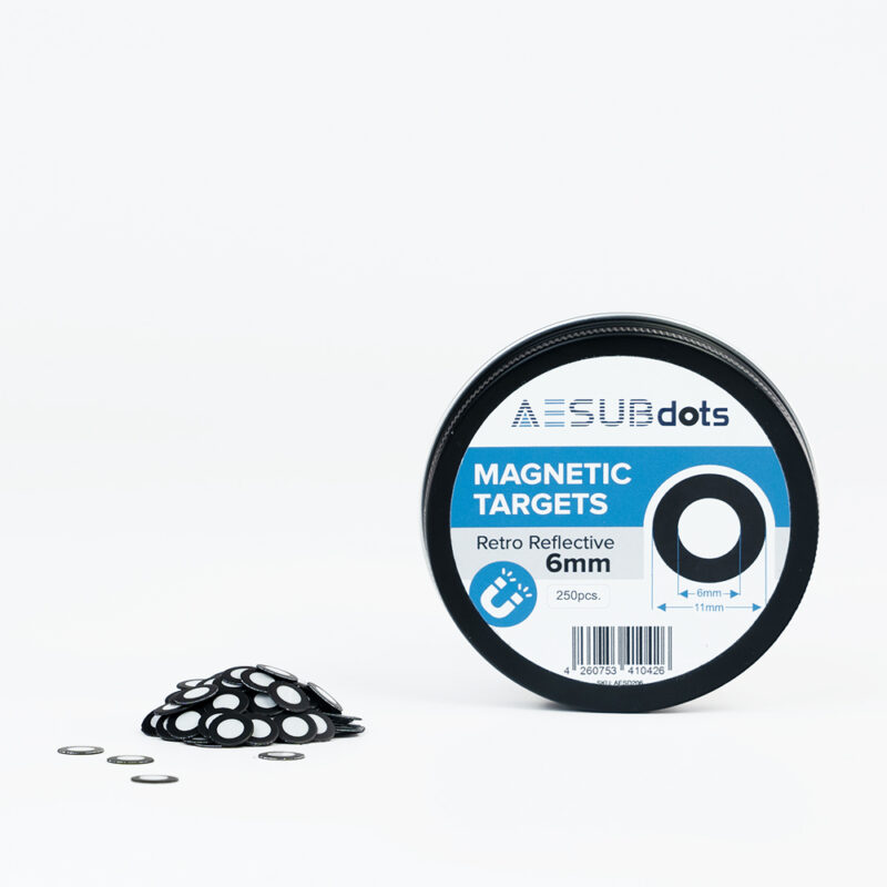 AESUBdots magnetni retro reflektujući markeri