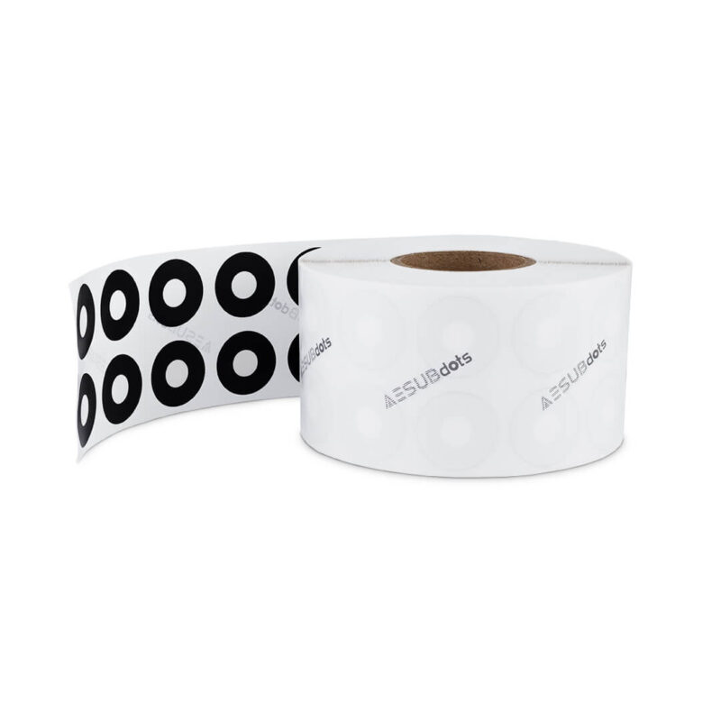 AESUBdots crno-beli markeri za 3D skenere 10 mm
