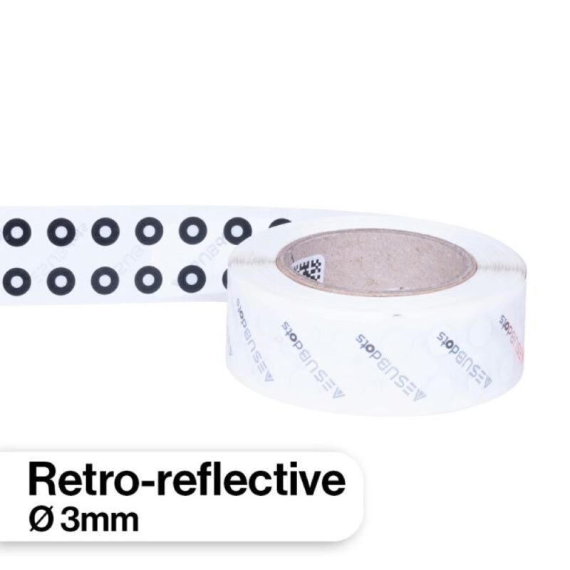 AESUBdots retro reflektujući markeri 3000 markera 3mm