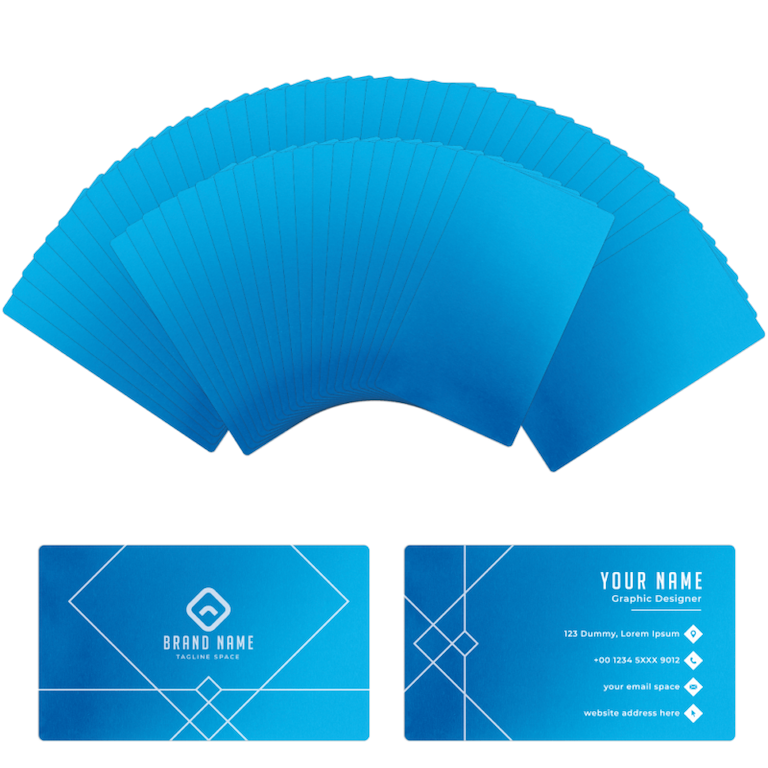 Xtool metalne vizit karte PLAVE (BLUE)