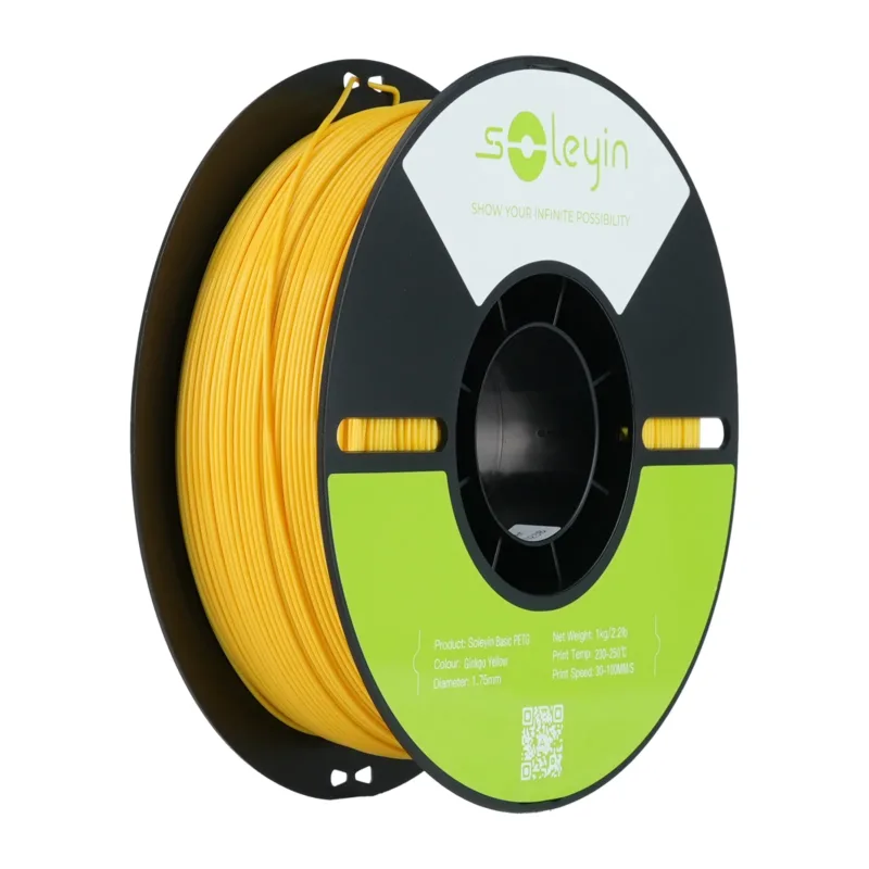 SOLEYIN BASIC PET-G 1,75MM 1KG GINKO YELLOW
