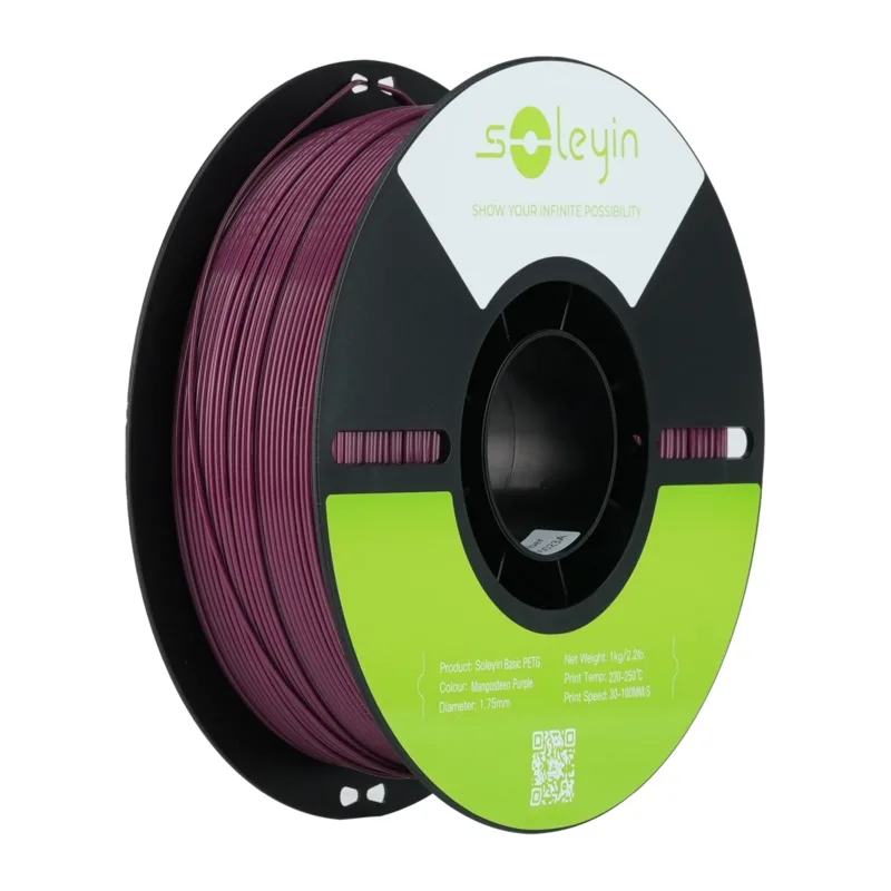 SOLEYIN BASIC PET-G 1,75MM 1KG MANGOSTEEN PURPLE