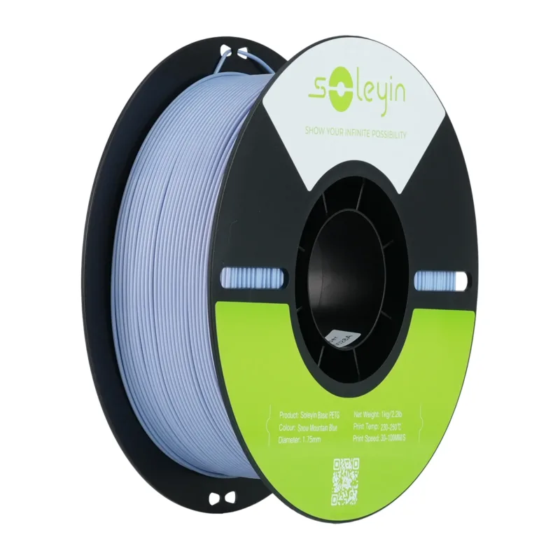 SOLEYIN BASIC PET-G 1,75MM 1KG SVETLO PLAVA ( SNOW MOUNTAIN BLUE)