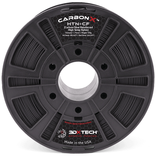 3DXTech CarbonX™ CarbonX™ HTN+CF 1,75mm 750g Black