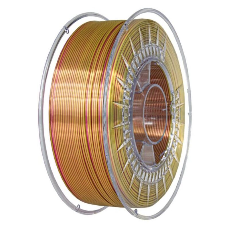 D.D. PLA SILK Dual 1,75mm 1kg Pink Pearl/Gold