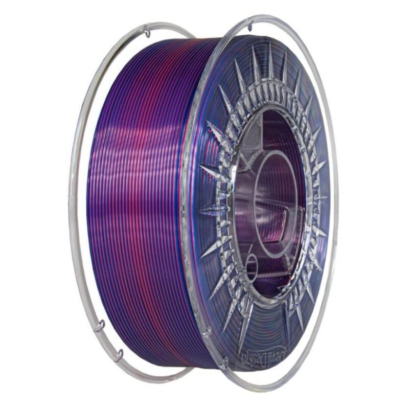 D.D. PLA SILK Dual 1,75mm 1kg Dark Red/ Super Violet