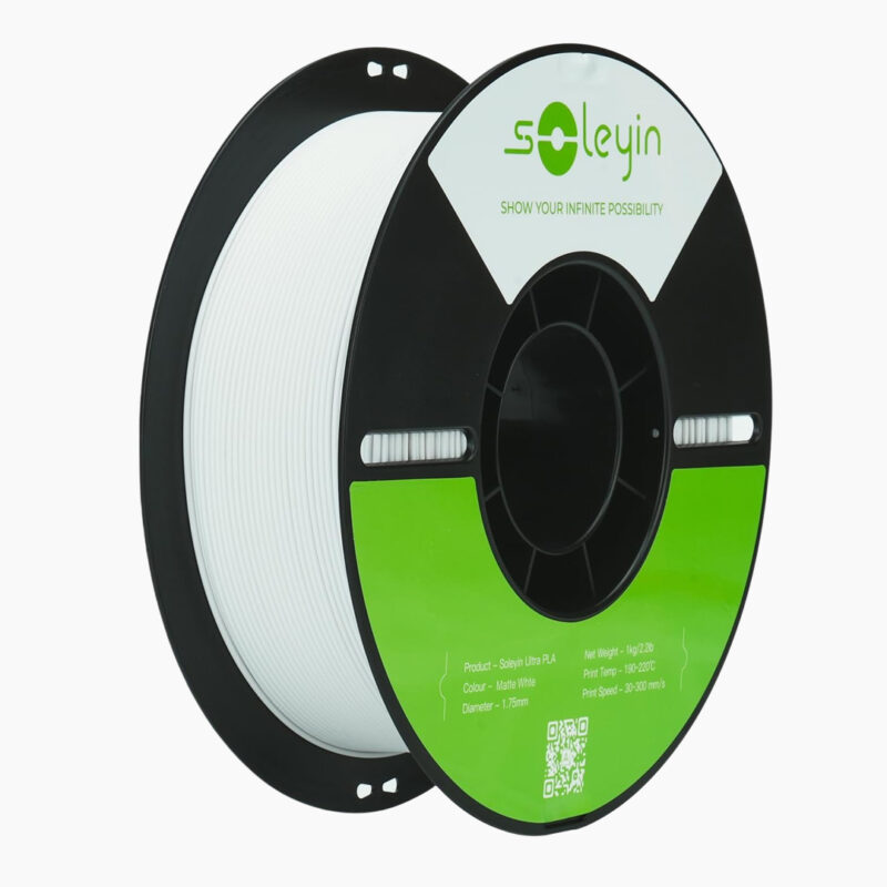 SOLEYIN ULTRA PLA 1,75MM 1KG MAT BELA