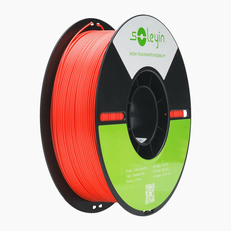 SOLEYIN ULTRA PLA 1,75MM 1KG MLEČNO CRVENA