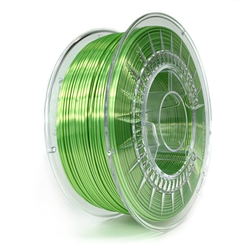 D.D. PLA SILK 1,75mm 1kg JARKO ZELENA (BRIGHT GREEN)