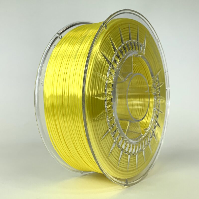 D.D. PLA SILK 1,75mm 1kg SVETLO ŽUTA (BRIGHT YELLOW)
