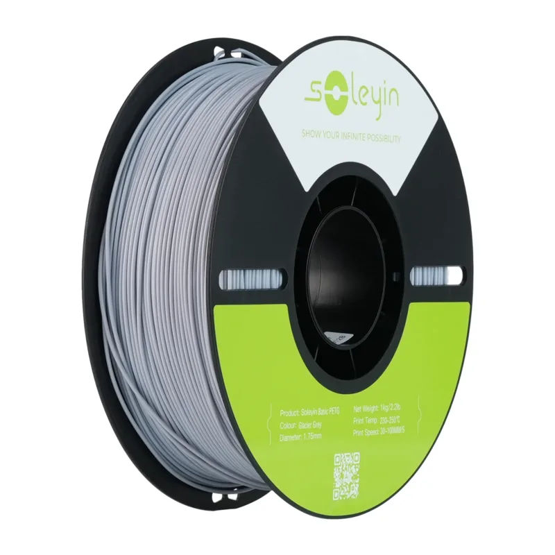 SOLEYIN BASIC PET-G 1,75MM 1KG GLACIER GRAY