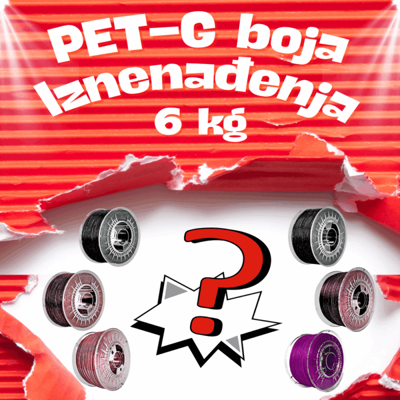 D.D. PET-G 1,75mm 6kg BOJA IZNENAĐENJA