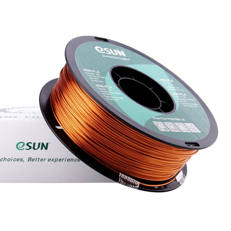 eSUN ESILK-PLA 1,75 mm 1kg BAKARNA ( COPPER)