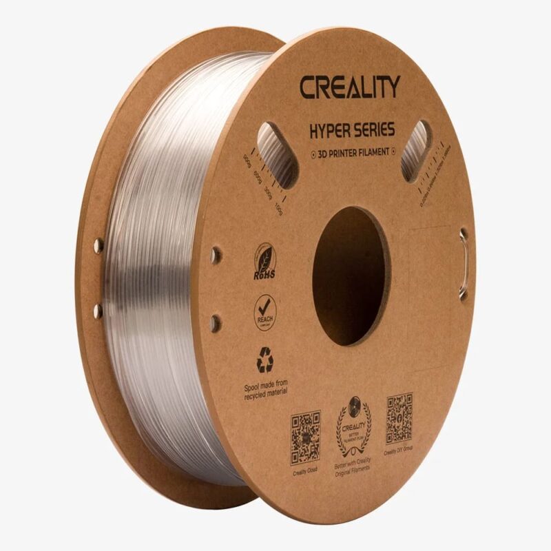 CREALITY Hyper PET-G 1,75 mm 1KG TRANSPARENT