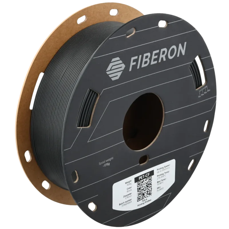 PolyMaker Fiberon PET-CF17 CRNA (BLACK)