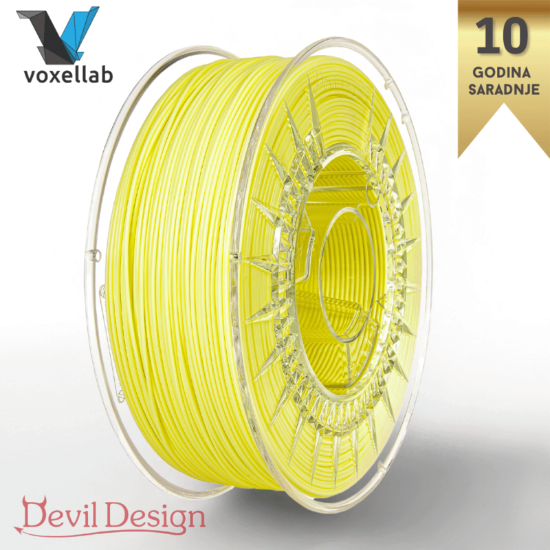 D.D PLA 1,75mm 1kg YELLOW SUN – specijalna ponuda
