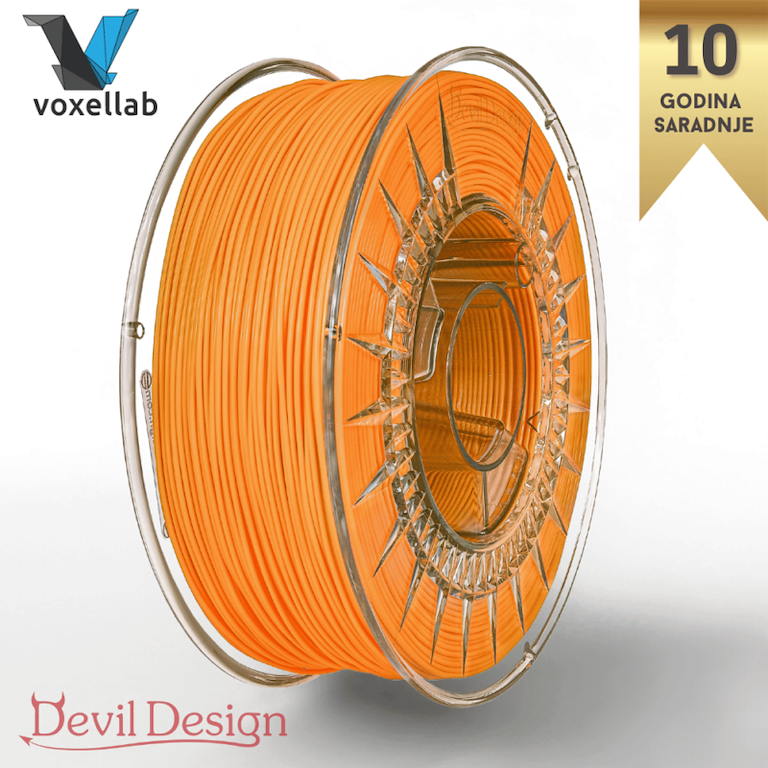 D.D PLA 1,75mm 1kg MID ORANGE – specijalna ponuda