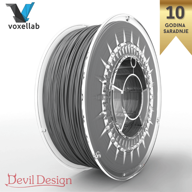 D.D. PET-G 1,75mm 1kg SIVA (GRAY) – specijalna ponuda