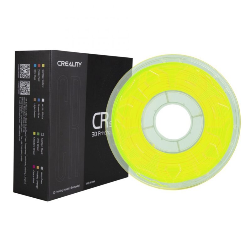 Filament Creality CR-PLA 1.75MM 1KG fluorescentno žuta