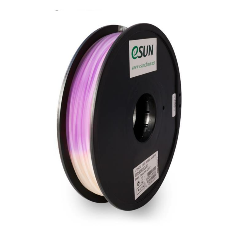 eSUN COLOR CHANGE BY UV 1.75MM 0,5KG CRVENA (RED)