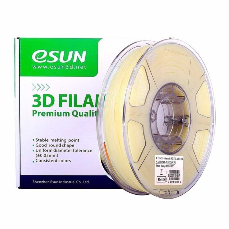 eSUN eSMOOTH 1.75MM 0.5KG NATURAL