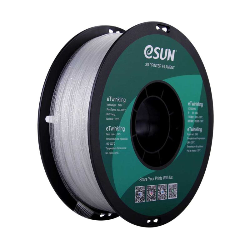 eSUN PLA 1.75MM 1KG ETWINKLING NATURAL