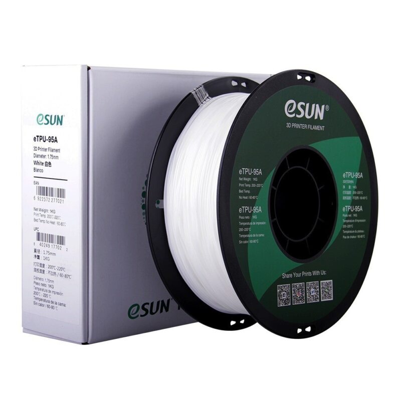 eSUN ETPU-95A 1.75MM 1KG BELA (WHITE)