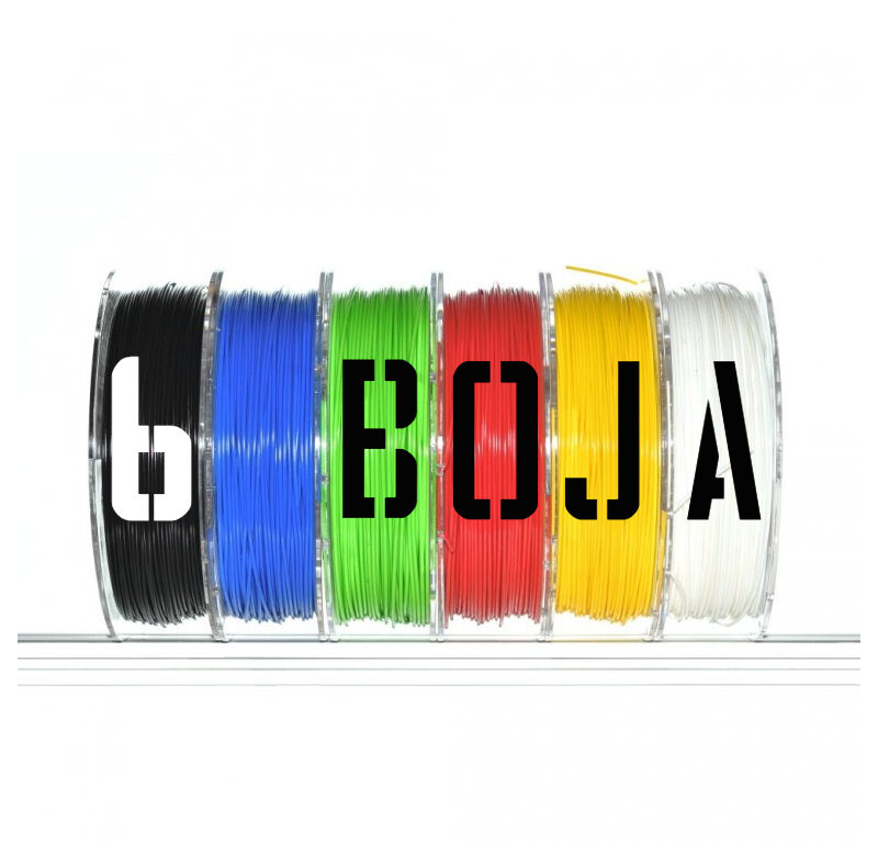 ABS+ 1,75mm StartPack 6 Boja 6x330g
