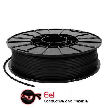 NinjaTek EEL Conductive Flexible 1.75mm 500g 90A Crni