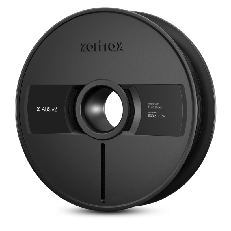 Zortrax Z-ABS V2 1,75mm 800g CRNA (BLACK)
