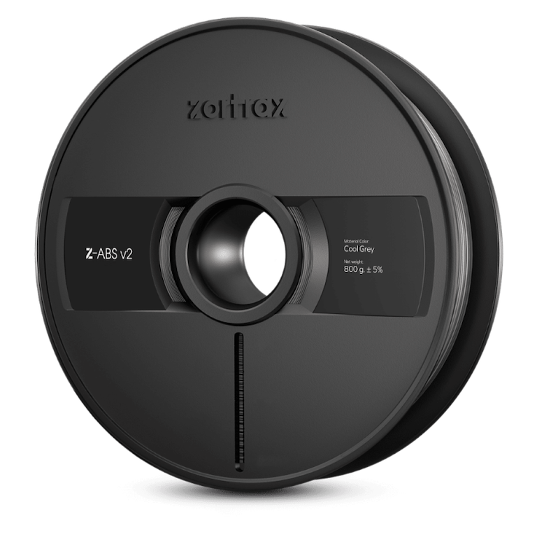 Zortrax Z-ABS V2 1,75mm 800g SIVA (COOL GRAY)