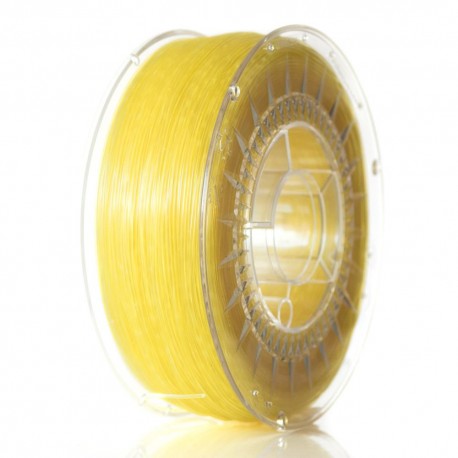 D.D. ABS+ 1,75mm 1kg SVETLO ŽUTA TRANSPARENT (BRIGHT YELLOW TRANSPARENT)