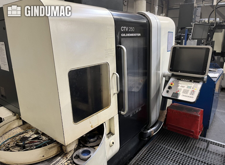 DMG CTV-250 CNC вертикални револверни струг