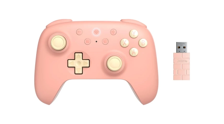 Bežični gamepad 8BitDo Ultimate 2C Windows/Android/TriMode/Hall Effect/Vibracija/typeC/Peach Edition