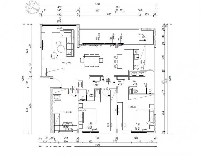 NOVI SAD - KEJ - 130.00 m2